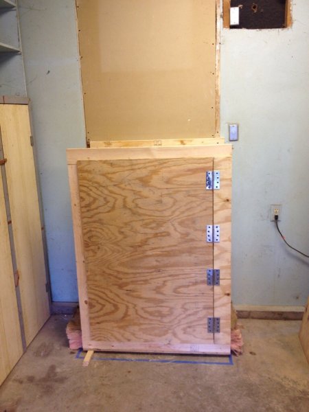 Pass thru wood cabinet | Firewood Hoarders Club